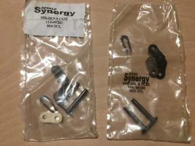 Renold Synergy 08B-2RN - 1/2" pitch Duplex chain connecting link CL26 ...