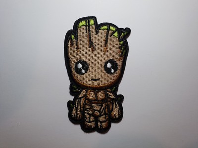 Quality Iron/Sew on baby Groot patch Guardians of the Galaxy gotg Star ...
