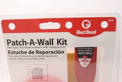 Red Devil Lightweight Spackling Patch A Wall Kit 1/2 Pint 0549 | eBay