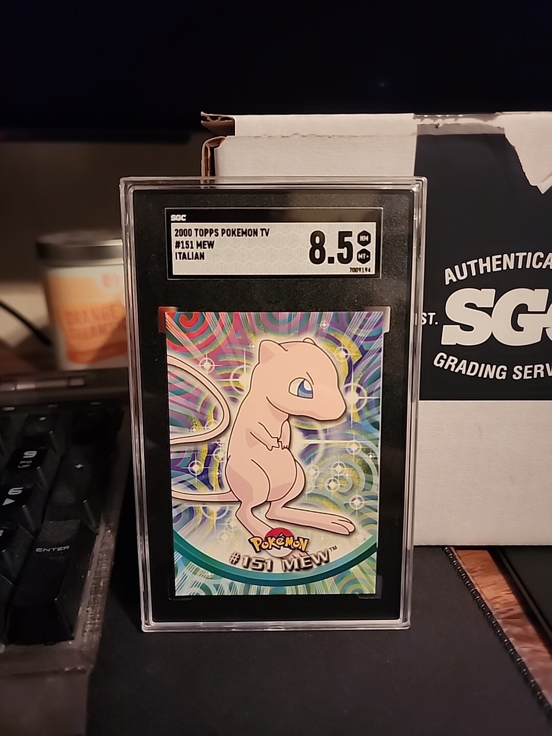 2000 Topps Pokemon TV Series 2 MEW #151 SGC 8.5 NM MT+ Italian | eBay