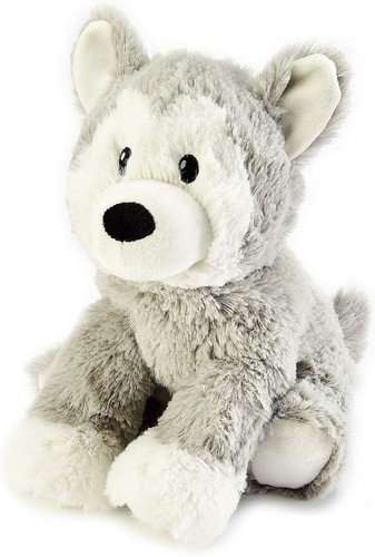 Warmies Micro-Ondable Husky Doux Parfumé Peluche Jouet Intelex Neuf | eBay