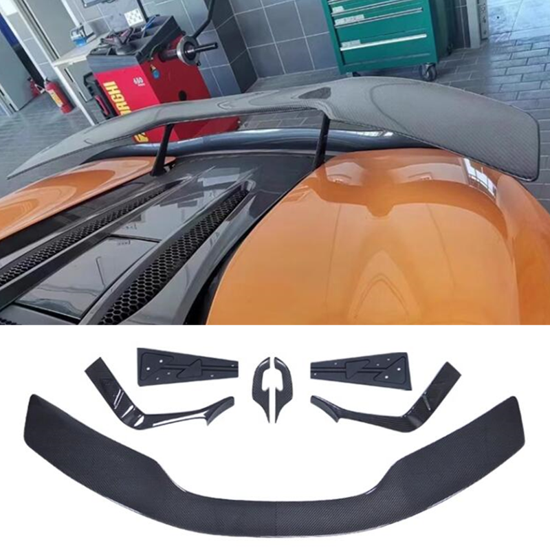 Real Carbon Rear Trunk Spoiler Wings GT style For McLaren 540C 570S ...