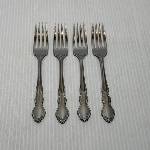 Oneida Dover Dinner Forks Heirloom Stainless Flatware Set of 4 | eBay