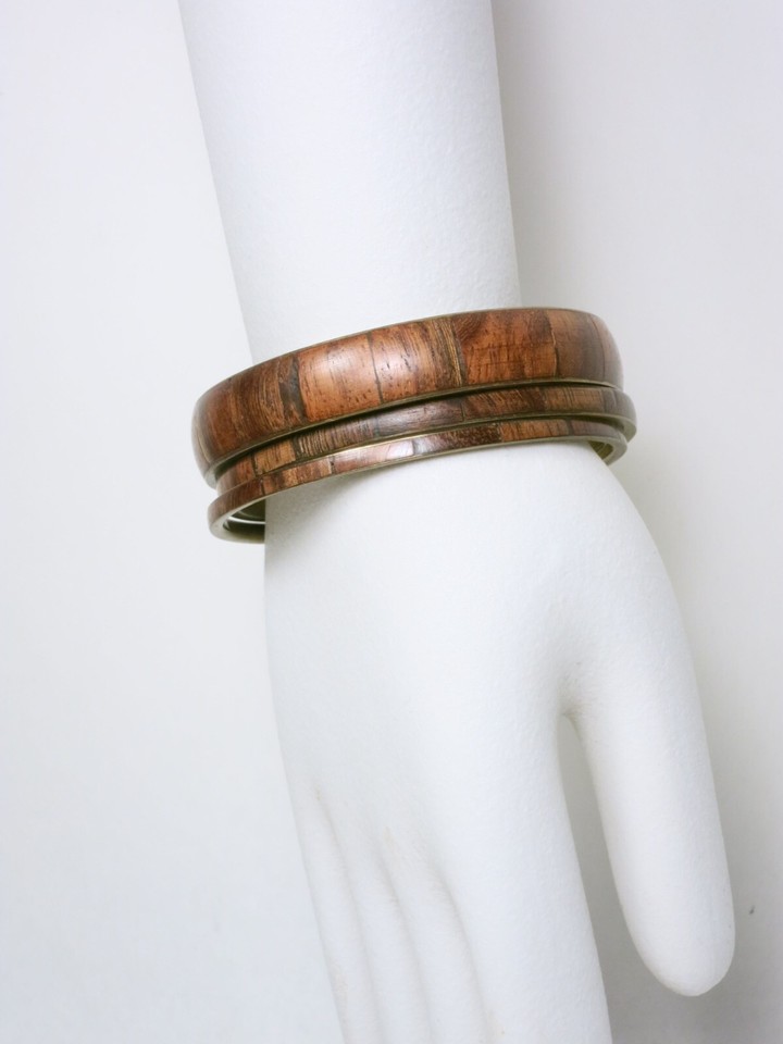 ARMREIFEN HOLZ MESSING BOHO BOTTEGA ANDERSON AUBÖCK PHOEBE MODERN ...