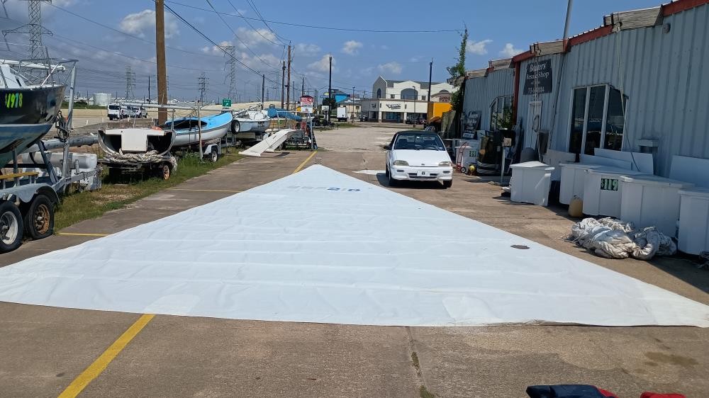 Roller Furling Jib w Luff 52-6 from Boaters' Resale Shop of TX 2508 ...