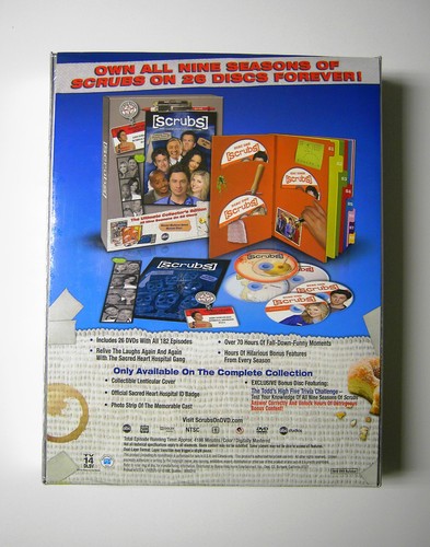 Scrubs The Complete Series All Seasons 1-9 26 DVD Collection ...