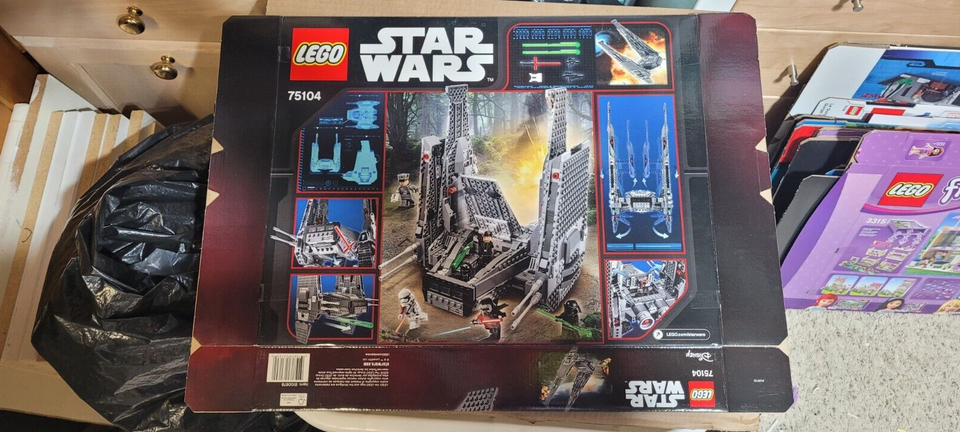 75104 LEGO Star Wars Kylo Ren's Command Shuttle (1005 Pcs, Box, Instr ...