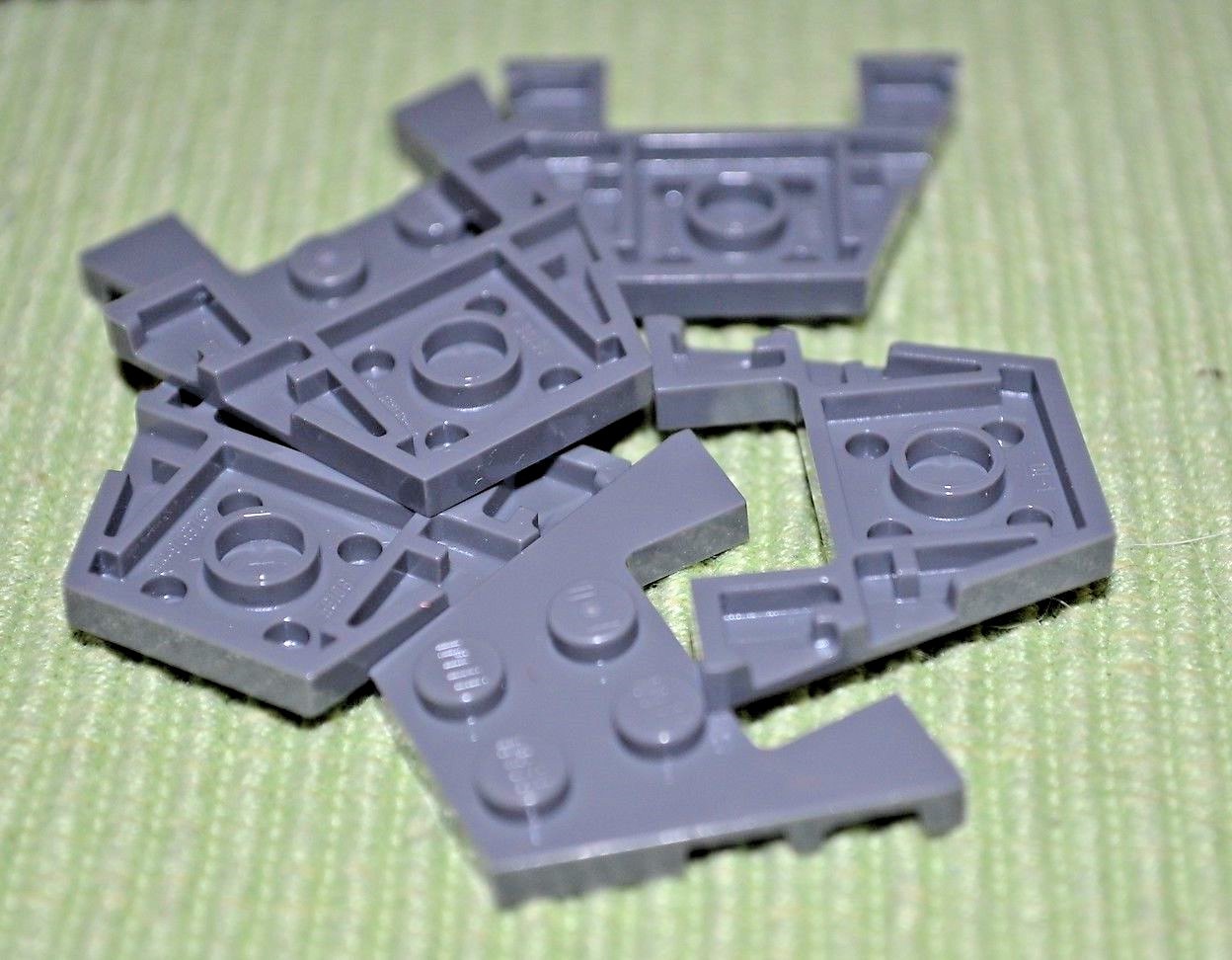(5) 4x3 Dark Gray Tail Wing Plate Bricks ~ Lego ~ NEW ~ Star Wars | eBay