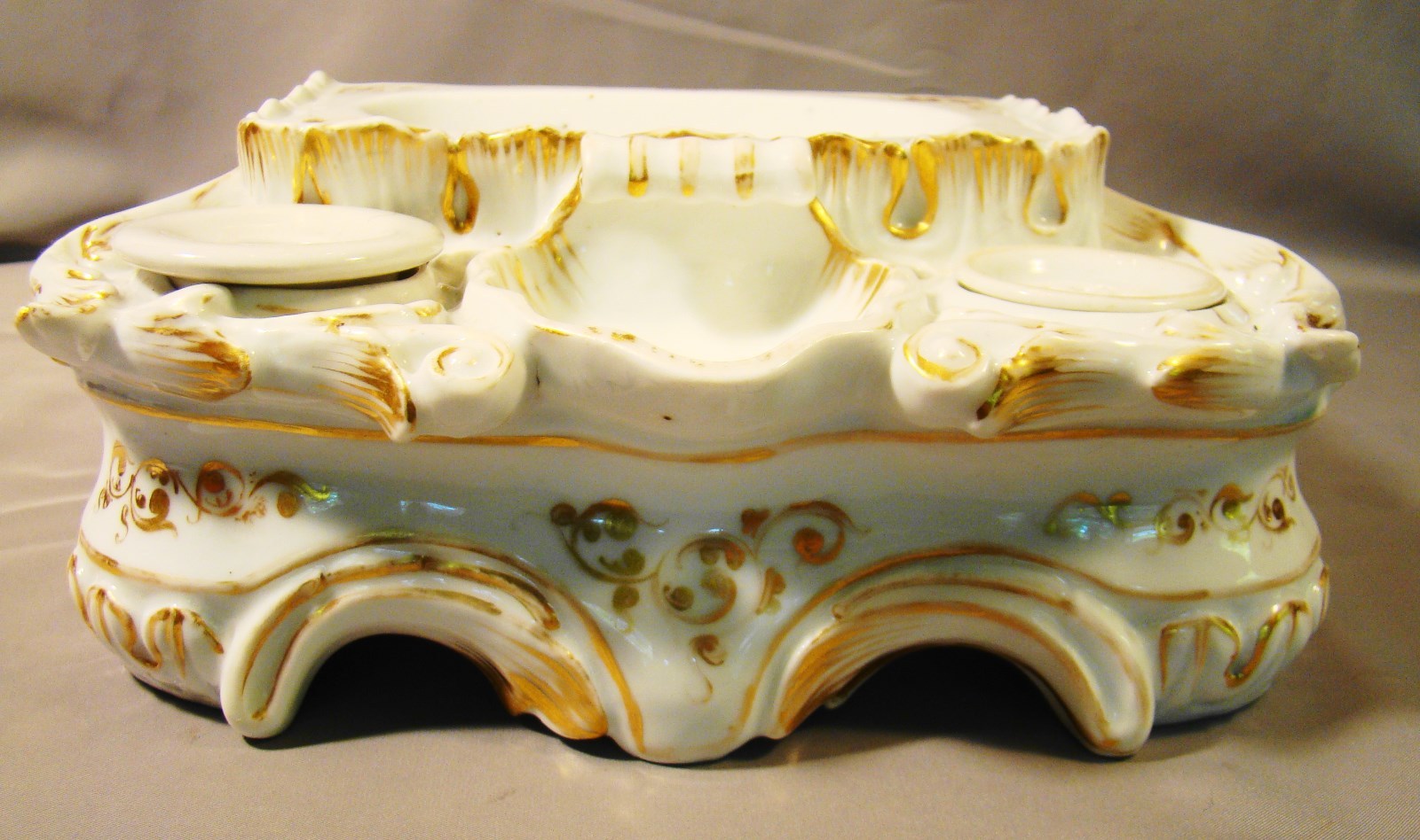 Old Paris Porcelain Second Empire Inkwell c1850-1870 | eBay