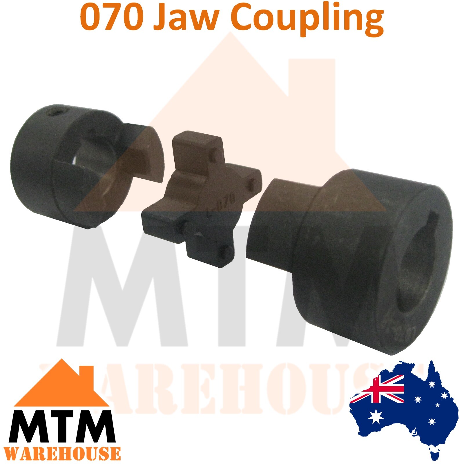 L070 Jaw Coupling 10mm 11mm 12mm 14mm 16mm 18mm 19mm 3/8" 1/2" 5/8" 3/4 ...