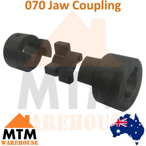 L070 Jaw Coupling 10mm 11mm 12mm 14mm 16mm 18mm 19mm 3/8" 1/2" 5/8" 3/4 ...