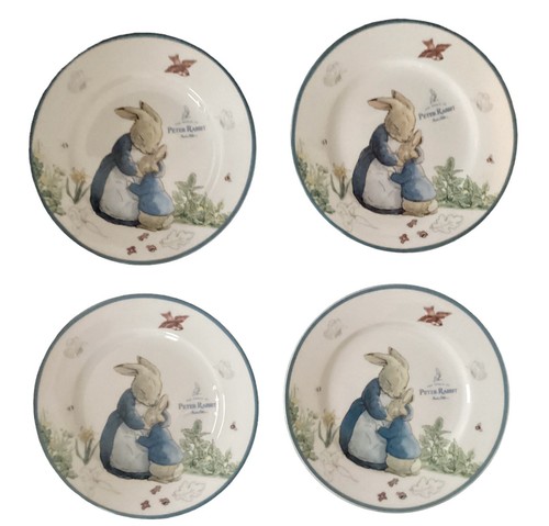 Set 4 Beatrix Potter The World of Peter Rabbit Salad Plates | eBay