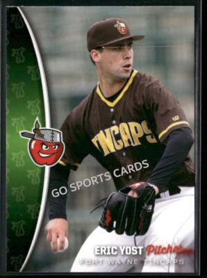 2025 Fort Wayne TinCaps Eric Yost RC Rookie Padres Minor League | eBay
