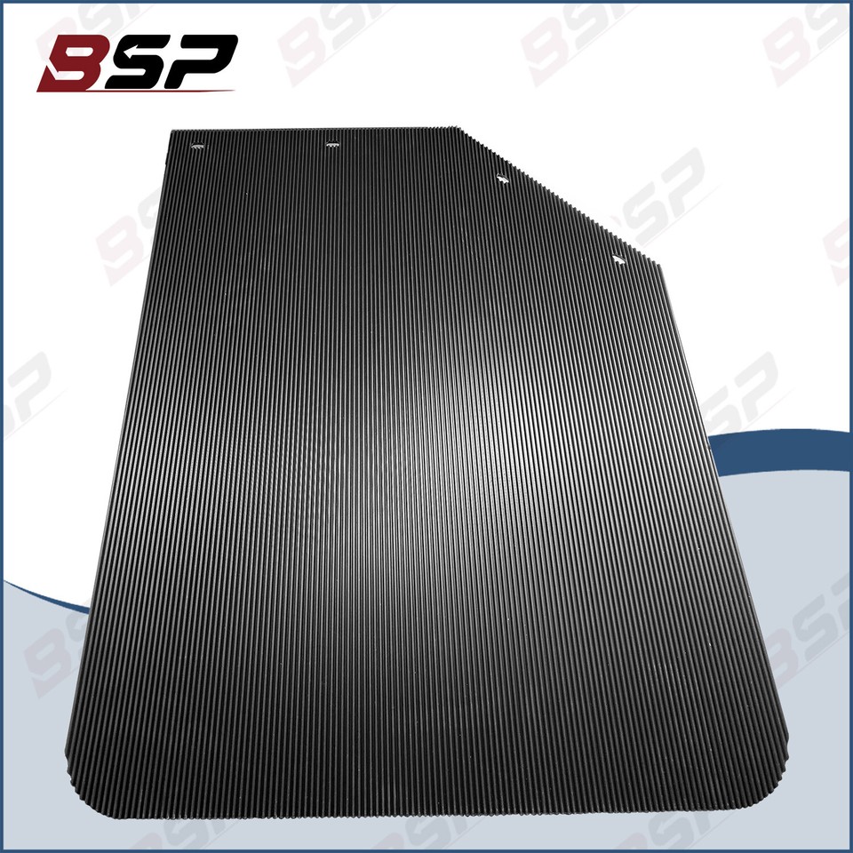 Pair Black Great Truck Pattern Angled Semi Truck Splash Guard 24"x30 ...