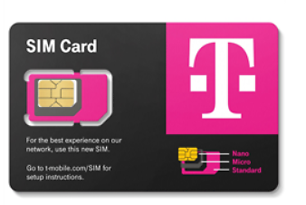 T-Mobile Phone Sim with Prepaid Plan 30-60 Days $15/$25/$40/$50 5G/4G ...