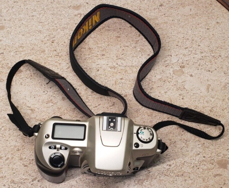 Nikon N60 35mm SLR Film Camera Body with Strap | eBay