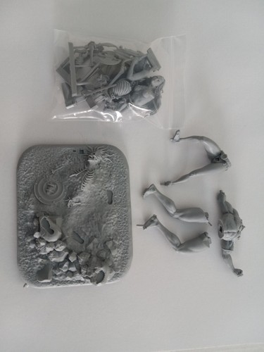 Conan & Zenobia vs Skeleton 1/24 Resin Figure Model Kit | eBay