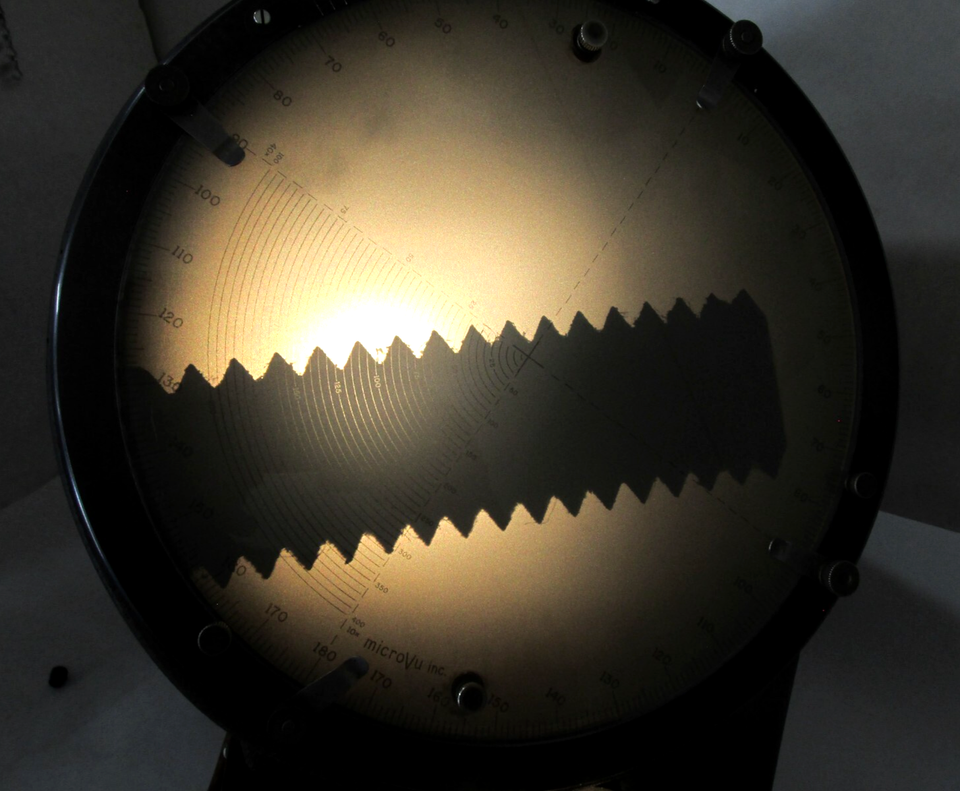 MICRO-VU 10" BENCHTOP OPTICAL COMPARATOR - #400 | eBay
