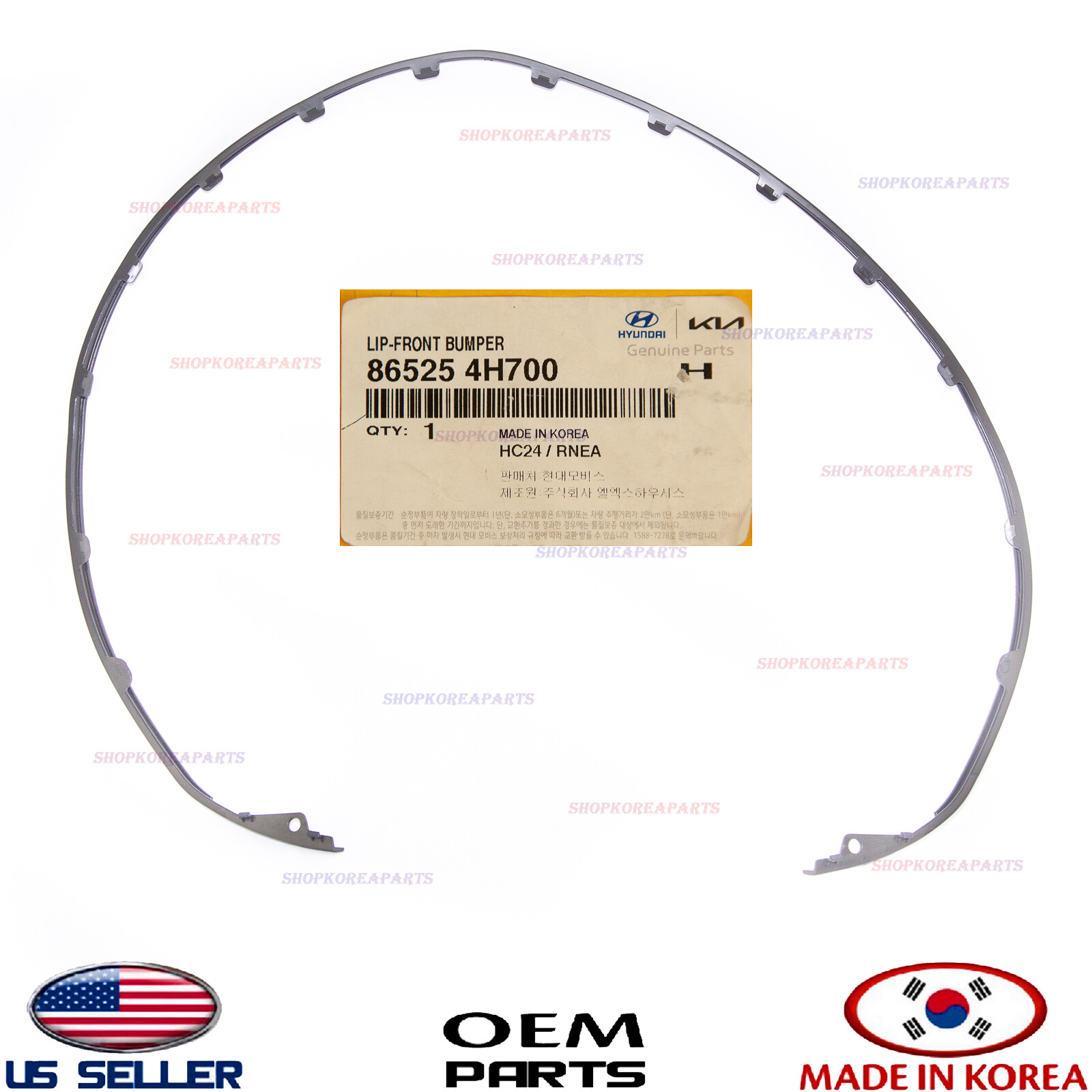 Genuine Front Bumper Lower Spoiler Chin Lip ⭐OEM⭐ Hyundai H1 Starex ...