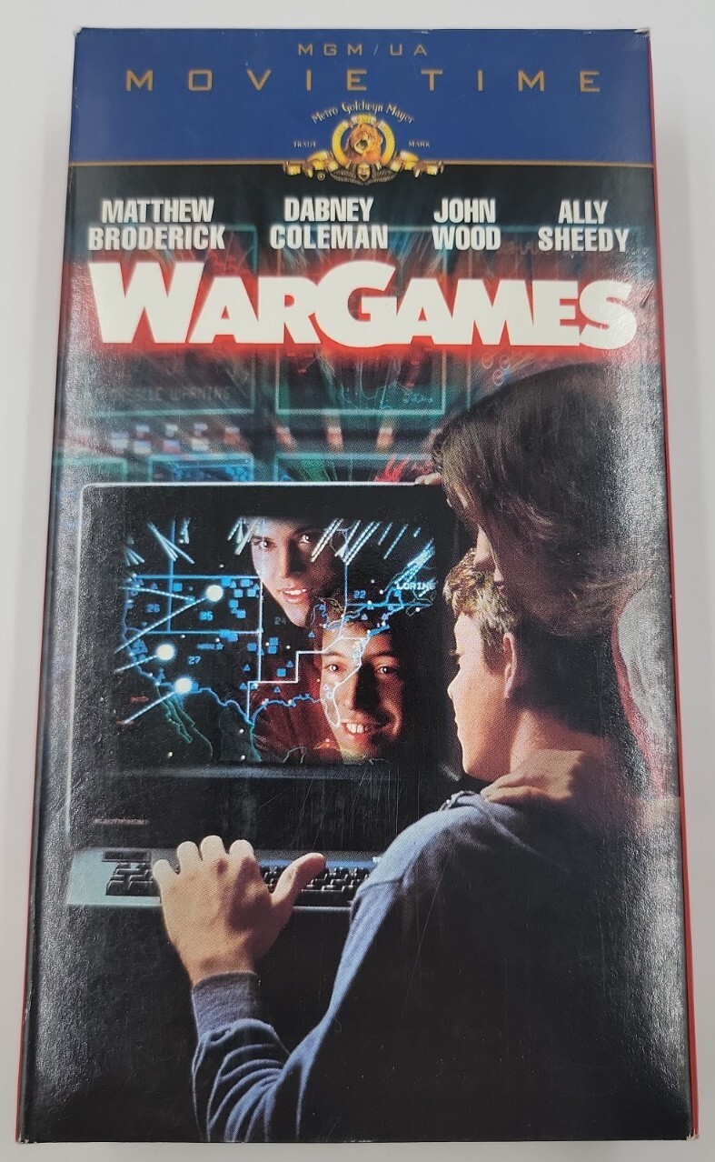 WarGames (VHS 1996) MGM Movie Time Matthew Broderick, Alley Sheedy ...