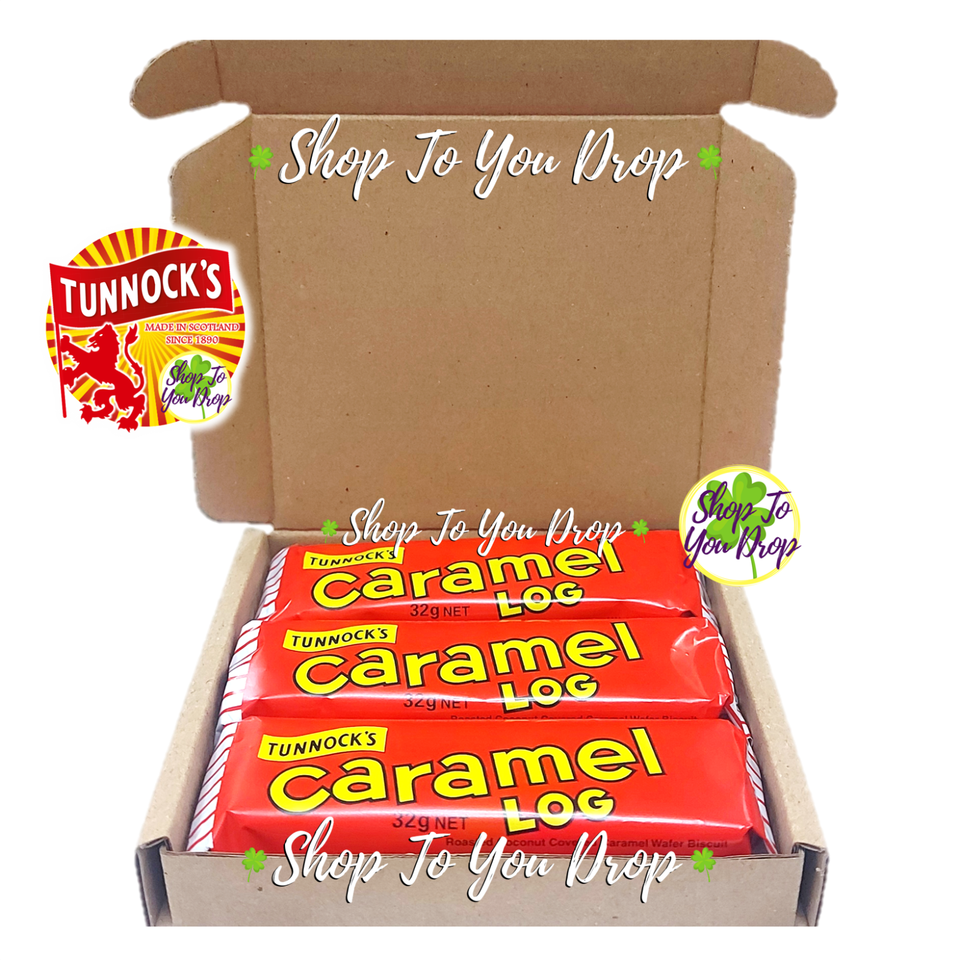 TUNNOCKS PERSONALISED GIFT BOX HAMPER Snowballs Teacakes Present ...