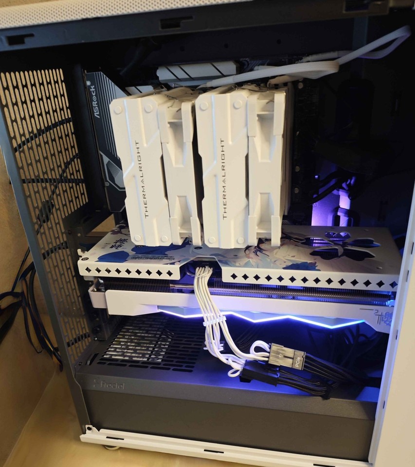 Yeston Sakura Nvidia Geforce RTX 4070 Ti Super 16GB | Anime themed GPU ...