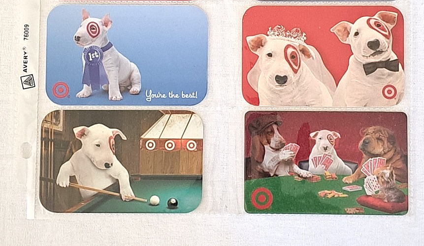 Collectible Gift Cards Lot of 10 Target Stores Mascot Bullseye | eBay
