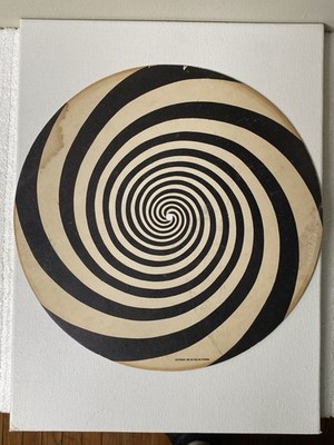 ORIGINAL Melvin Powers Hypnosis Wheel, Vintage Hypnotizing Tool SIGNED ...