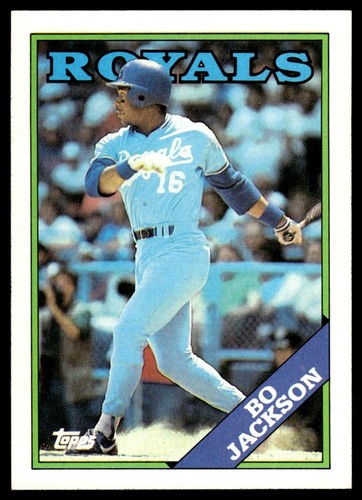 1988 Topps #750 Bo Jackson Kansas City Royals | eBay
