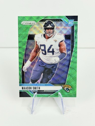 2024 Prizm Football Maason Smith Rookie Green Wave #368 Jacksonville ...