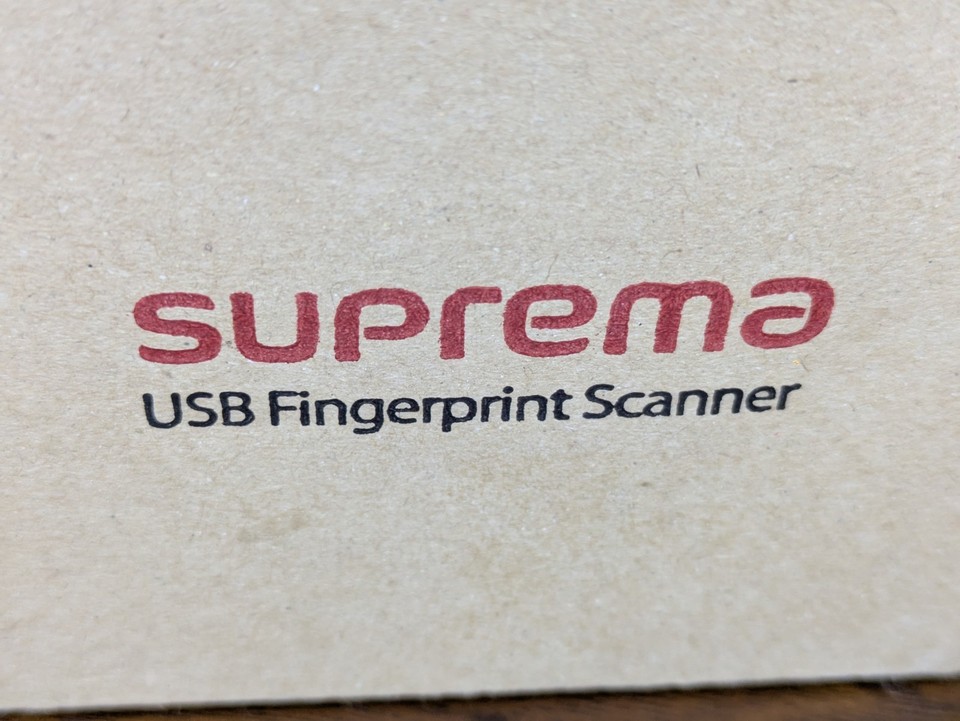 Suprema BioMini USB Fingerprint Scanner, FAP10 Authentication, IP65 ...