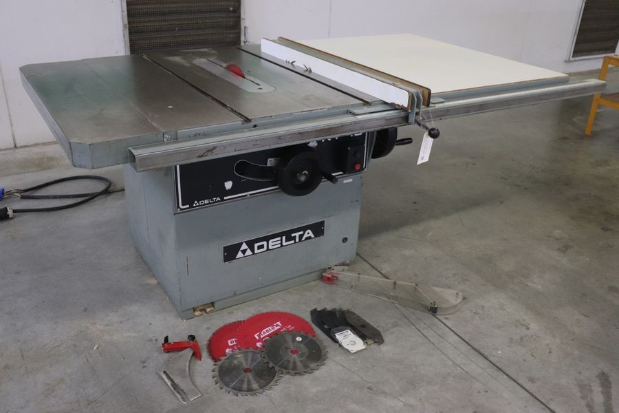 Delta RT-40 16" Tilting Arbor Table Saw | eBay