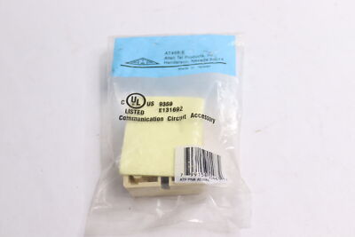 Allen Tel Modular Surface Jack 6-Conductor Ivory AT468-6 | eBay