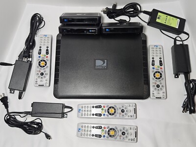 Direct TV Receiver Bundle, HR44-200 C51-700 x (2), C61 x (1), Remotes ...