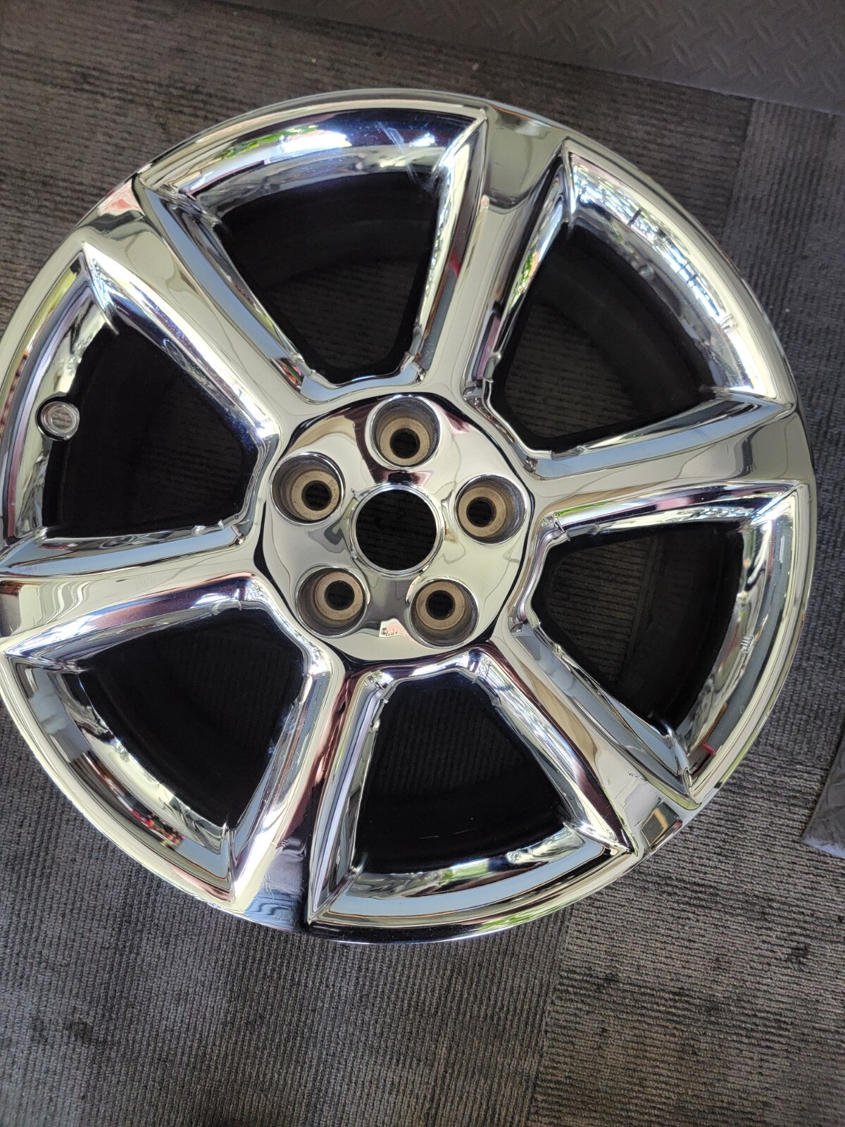 18" NISSAN MAXIMA FACTORY OEM CHROME ALLOY WHEEL RIM 2004-2006 18x7 1/2 ...