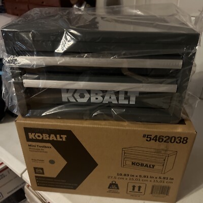 Brand New 25th Anniversary Kobalt Mini Toolbox GREY Kobalt Box NEW | eBay