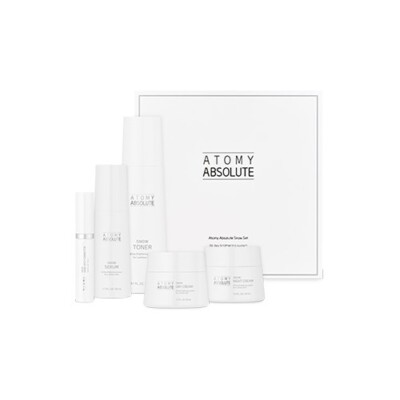 ATOMY Absolute Snow Set 5-items All Day Brightening for Luminous skin K ...