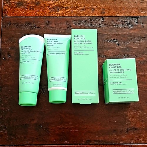 Global Beauty Blemish Control Skincare Set New | eBay