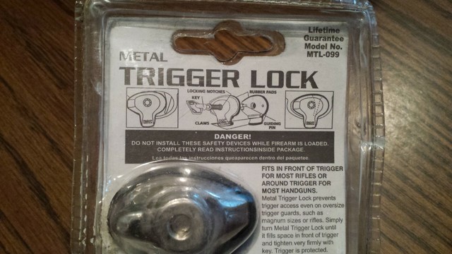 DAC Technologies Trigger Lock Rifle/shotgun Metal MTL099 for sale online | eBay