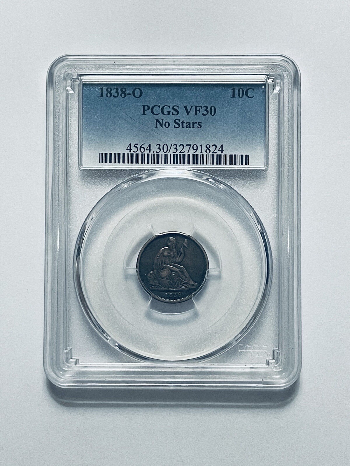 1838-O Seated Liberty Dime No Stars PCGS VF30 | eBay