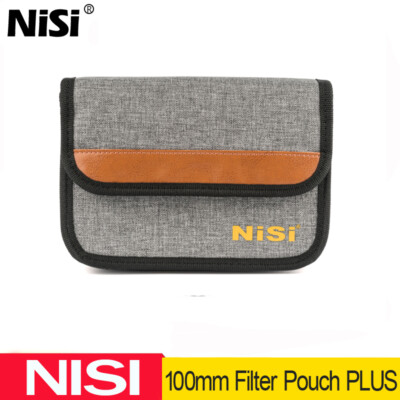 NiSi 100mm Filter Pouch PLUS for 9 Filters (Holds 4x100x100mm and 5 ...