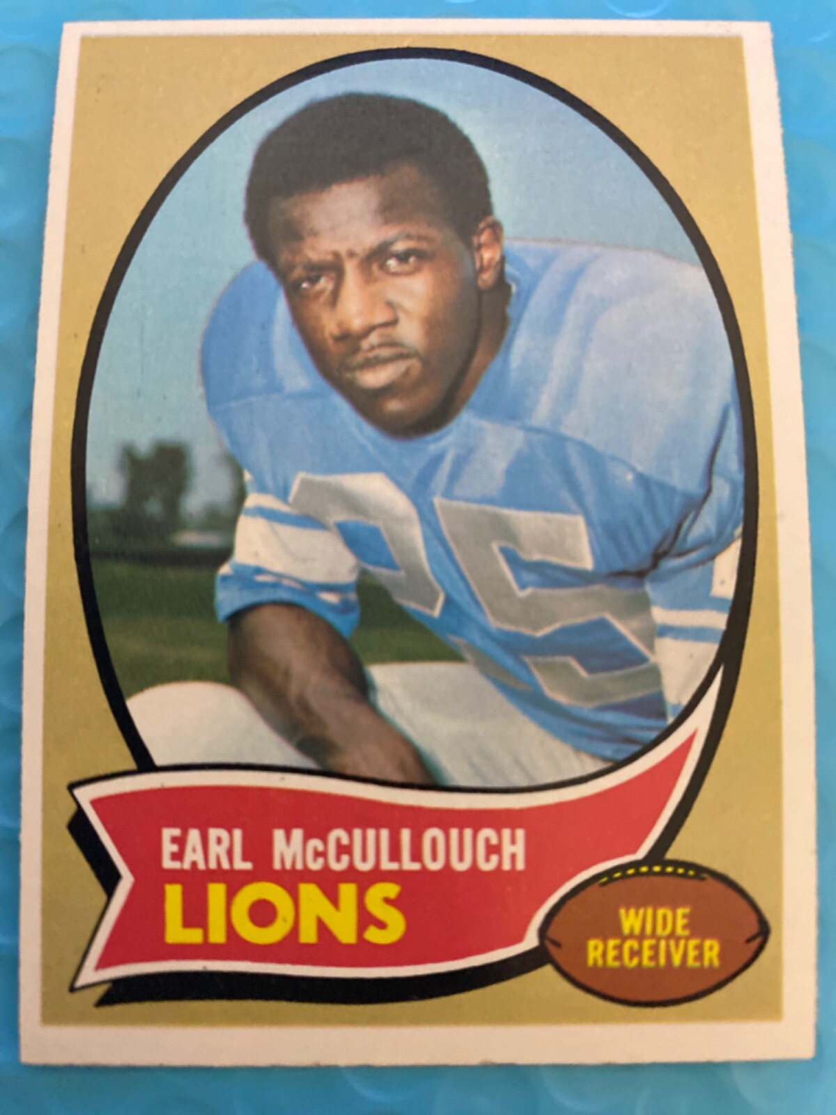 1970 Topps Football #195 Earl McCullough MINT? | eBay
