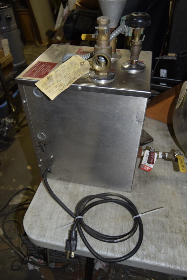 Vigor (Grobet) Stainless Steel USA CL870D Commercial Steam Cleaner ...