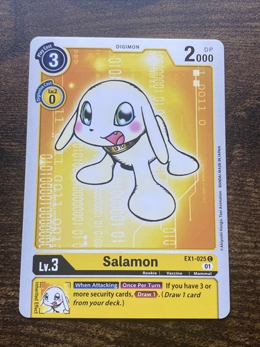 Digimon Card Salamon EX1-025 C Classic Collection L5192* | eBay
