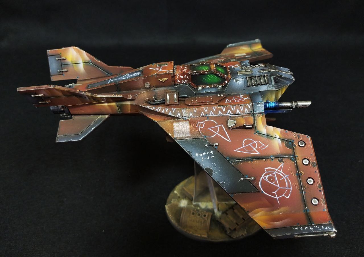 Word Bearers Imperial Navy Voss Pattern Lightning Strike Fighter ...