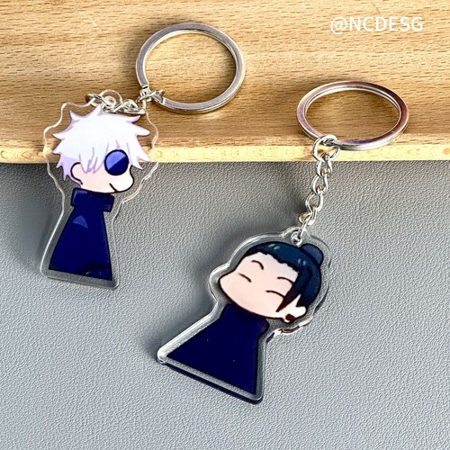 Jujutsu Kaisen Satoru Gojo Geto Suguru Keychain Key Pendant Anime ...