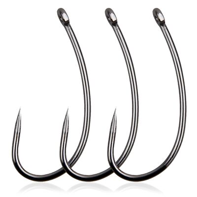 Barbless Fishing Hooks 180pcs Carp Fishing Hooks Barbless Carp Hooks ...