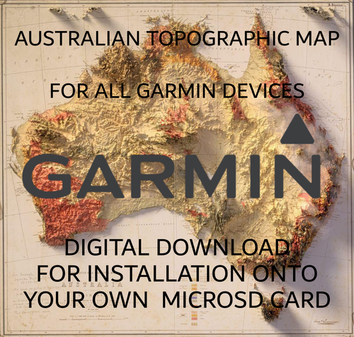 Australia TOPOGRAPHIC Map for All Garmin Devices - Download (BYO ...