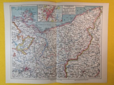 1900-Now - 1928 Original Vintage Map