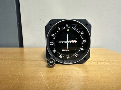 BENDIX/KING, KI 209 WOR/LOC CONVERTER AND GLIDE SLOPE IND, PN:066-3056 ...